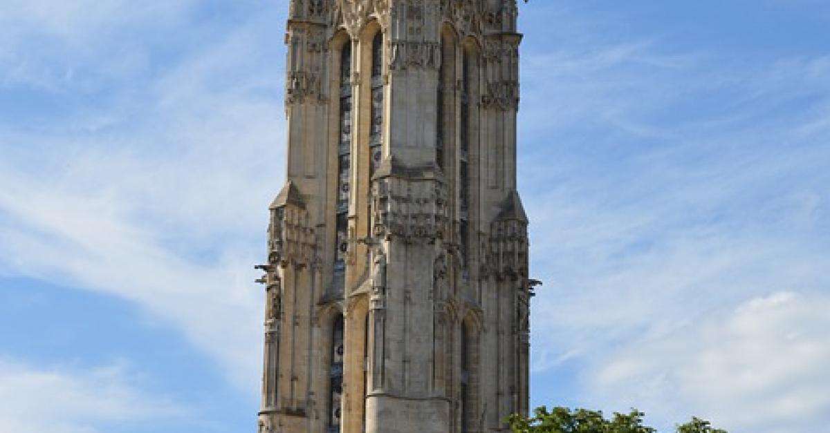 The Saint-Jacques Tower; a sublime building in the heart of Paris